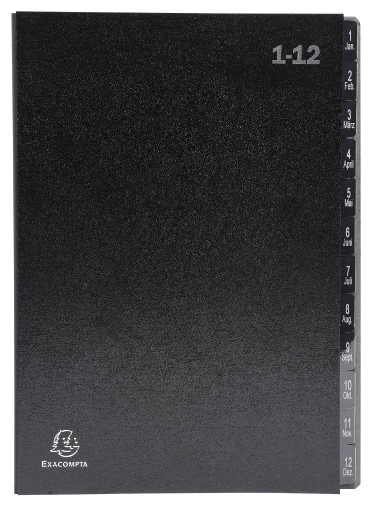 MAPA SEMNATURI 1-12 NEAGRA EXACOMPTA - Furnizor-Unic